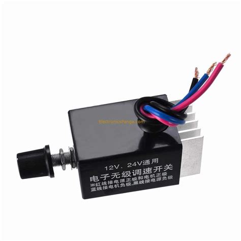Universal DC Motor Speed Controller DC V V Motor OFF