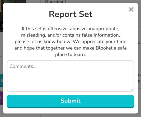 How To Report Inappropriate Sets In Blooket Blooket
