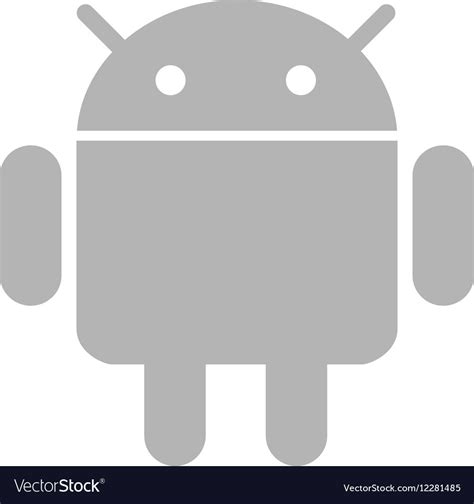 Android Logo Grey