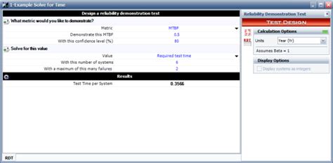 Reliability Demonstration Test Design For Repairable Systems