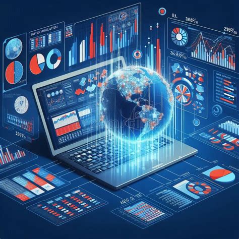 82 Data Visualization Graphics Use Dats Stock Illustration