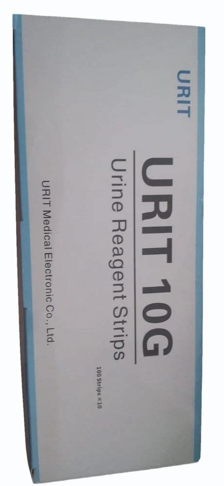 Paper Urit 10g Urine Reagent Strip For Laboratory Use 20 Miu Ml At ₹ 1400 Box In Chennai