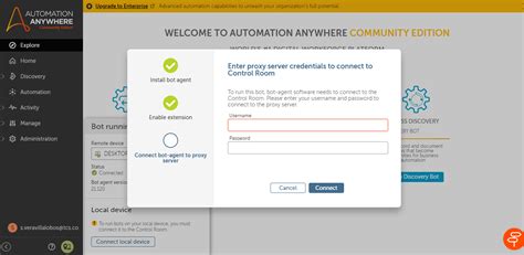 I Have Problems Connecting My Device With Bot Agent It Asks Me For The Proxy Credentials And I