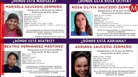 Esto Sabe La Familia De Las 4 Jóvenes Desaparecidas En Jalisco Grupo Milenio