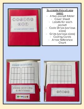 Coding Kit File Folder Edition By LMNOP Resources TpT