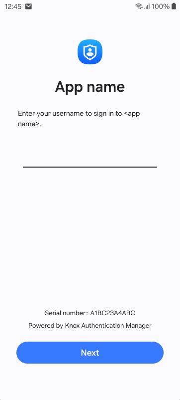Get Started As A User Knox Authentication Manager Samsung Knox Documentation