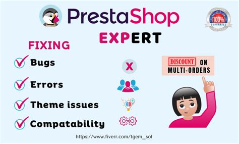 Fix Prestashop Bugs And Errors Expert Prestashop Developer By Tgemsol Fiverr