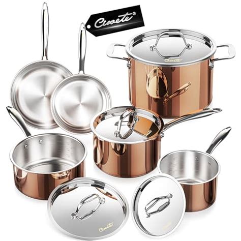 5 Best Copper Bottom Cookware Sets Ultimate Review And Guide My