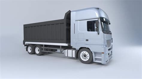 팁 주는 사람 덤프 트럭 절연 무료 사진