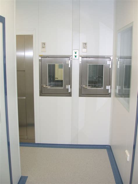 Glazed Hinged Doors For Material Pass Through Timotec Group