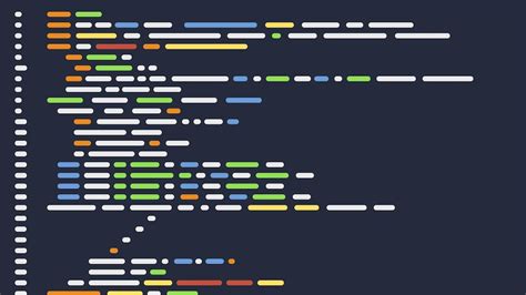 Premium Vector Software Code Lines In Colorful Simple Design