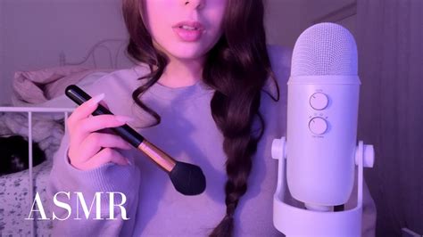 Asmr Whispering Positive Affirmations Ear To Ear Mouth Sounds Mic Brushing Youtube