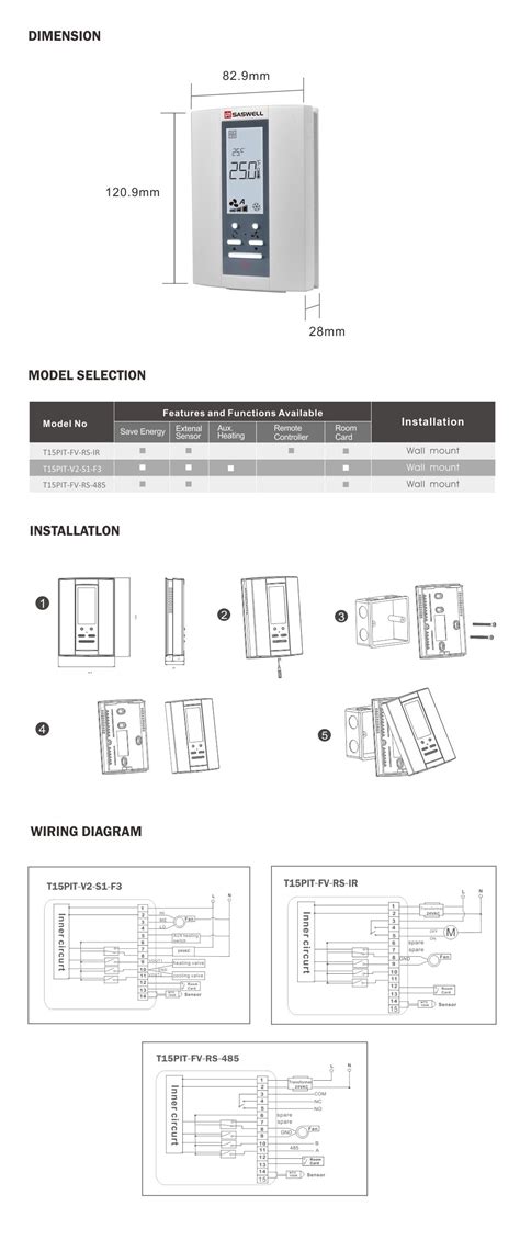 Modulating Fan Coil Unit T15PIT V2 S1 F3 Manufacturer China Modulating Fan Coil Unit T15PIT V2 S1 F3