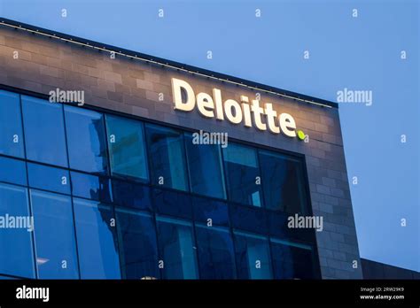 Deloitte Touche Tohmatsu Limited Banner British Professional Services Network And Accounting