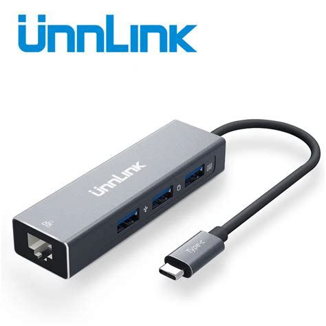 Buy Unnlink Usb C Ethernet Adapter Type C To Lan Rj45