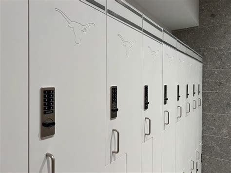Texas Rowing Lockers Shield Lockers