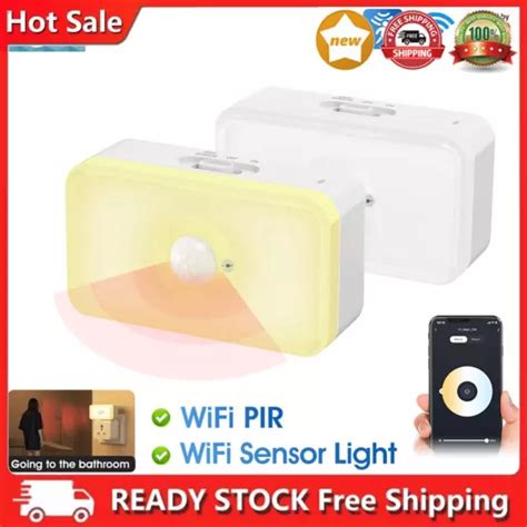 Wifi Smart Led Night Light Pir Motion Sensor Motion Detector Plug In