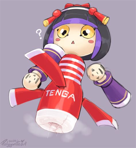 Thepolygonheart Tenga 1girl Animate Object Artificial Vagina Artist Name Detached Arm