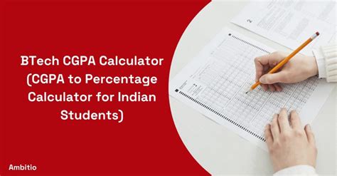 Btech Cgpa Calculator Cgpa To Percentage Calculator For Indian