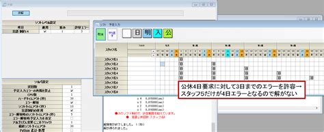Python チュートリアル ソフト制約