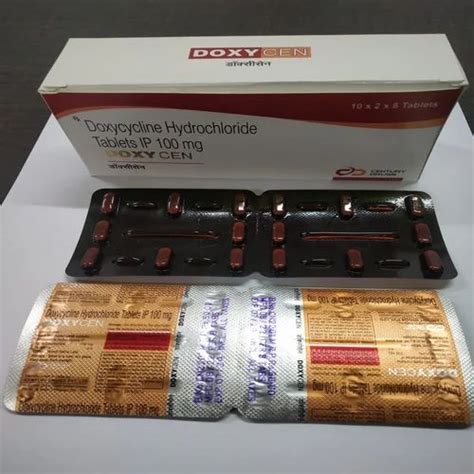 Doxycen Doxycycline 100 Mg Tablet At Rs 1602 Box In Nagpur Id