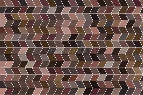 Abstract Colored Geometric Rectangle Strip Pattern Canvas Drawing Messy And Repeat Stock