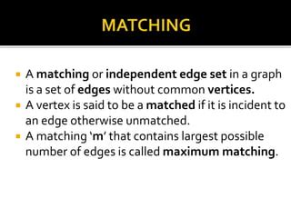 MATCHING GRAPH THEORY PPTX