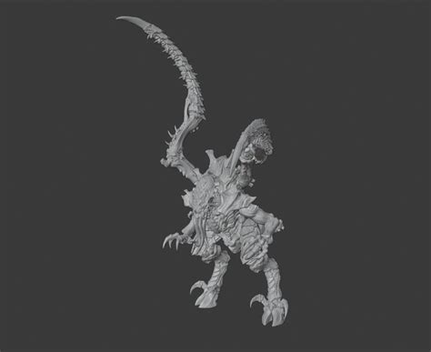 Alien Space Bugs Licker Bug Stl File For 3d Printing Etsy