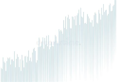 Abstract Growing Financial Graph Chart Background Stock Vector Illustration Of Finance