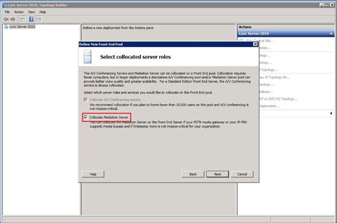 Unified Communications With Microsoft Lync 2010 Deployment Guide Working With Topology Builder