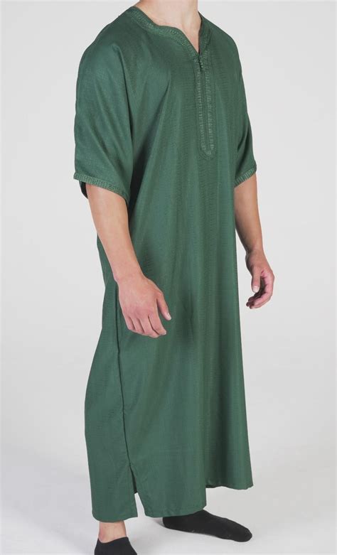Morrocon Green Thobe Siratcollection