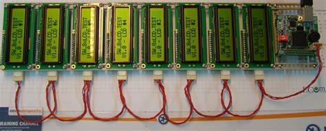 How To Interface LCD Displays And Leds With Only Two Wires Designing Electronics In Spain