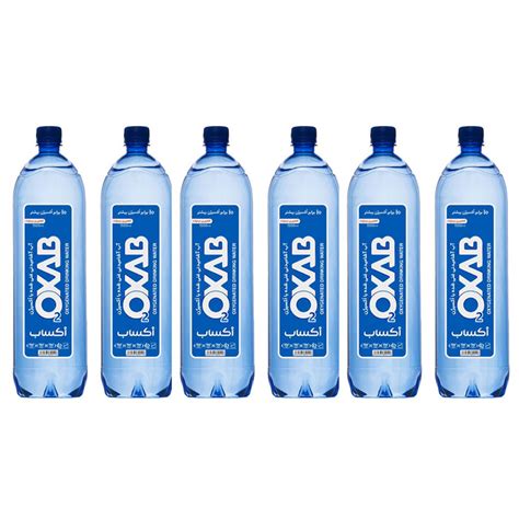 قیمت و خرید آب آشامیدنی غنی شده با اکسیژن اکساب 1500 میلی لیتر بسته 6