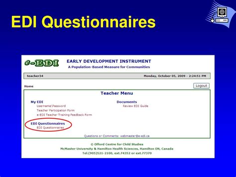 Ppt The Early Development Instrument Edi Powerpoint Presentation Free Download Id 3040803