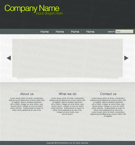 Simple Website Design By Daedalus 95 On DeviantArt