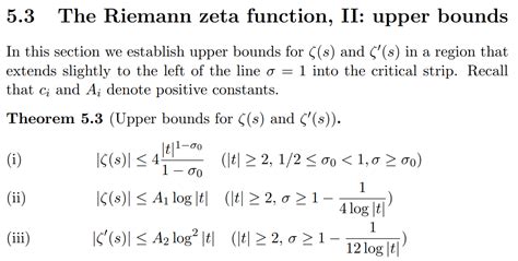 Calculus The Behavior Of Riemann Zeta Function Zeta S When The Imaginary Part Of S Is Smaller