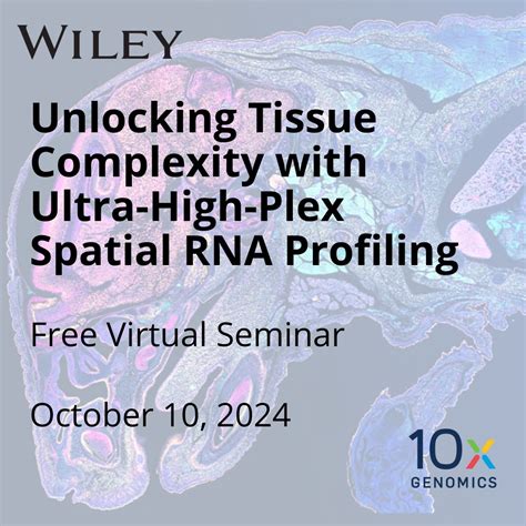 Wiley On Linkedin Unlocking Tissue Complexity With Ultra High Plex Spatial Rna Profiling