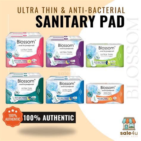 Blossom Pad Sanitary Pad Day Use Pad Mini Pad Pantyliner Ultra Thin