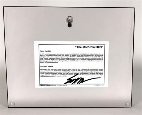 Motorola 6809 The Best 8 Bit Microprocessor Ever Mc6809 Chipscapes