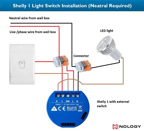 Shelly 1 Wiring With Isolation Switch And Neutral Wires R Homeassistant