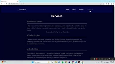 Be Your Front End Web Developer Using Html Css Javascript By Zain Fiverr