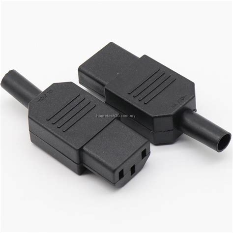 Power Cord Ac Plug Iec 320 C13 C14 Female Plug Rewirable Power