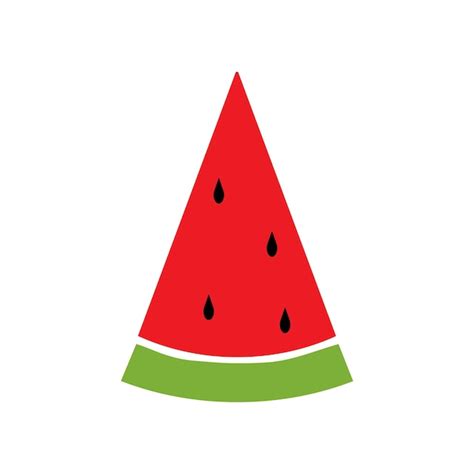 수박 과일 아이콘 터 프리미엄 벡터