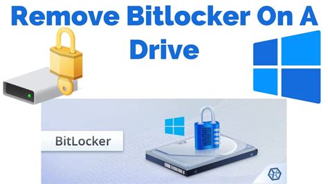 How To Remove Bitlocker Encryption In Windows 10 11 Turn Off Bitlocker From Drive Youtube