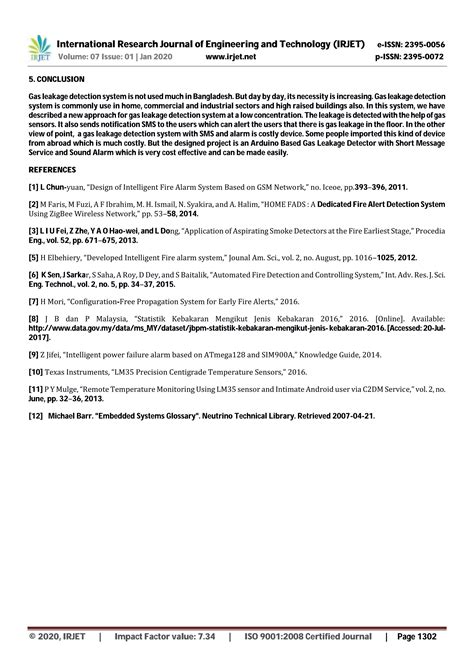 Irjet Detection Of Fire And Gas Using Arduino And Bluetooth Module Pdf