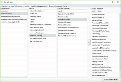 Application For Metadata Retrieval From Openml Download Scientific Diagram