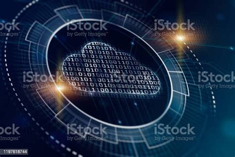 클라우드 스토리지 및 클라우드 컴퓨팅 개념 데이터 처리 기술 빛나는 일러스트 배경 배경 주제에 대한 스톡 벡터 아트 및 기타