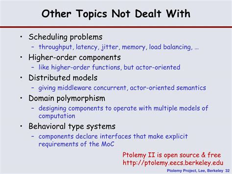 ppt streaming models of computation in the ptolemy project powerpoint