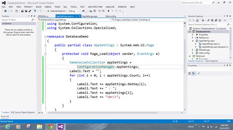 ASP NET Tutorial Using AppSettings In Web Config Time To Hack