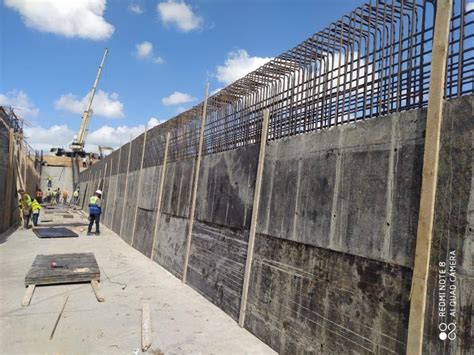 Reinforcement And Formwork Of Wall Hussein Mohamed Mohsen